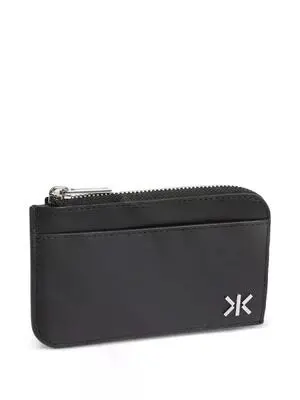 Kenzo Double K Zip Card Holder - Black