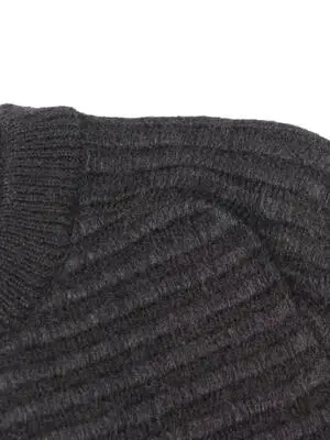 Saint Laurent Striped Knitted Sweater