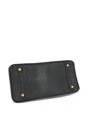 Hermès 2003 Ardennes Birkin 30 Tote Bag - Black