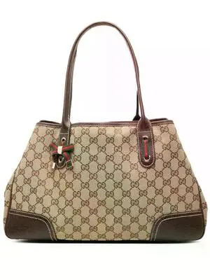 Gucci 2000-2015 Gg Canvas Princy Tote Bag - Neutrals