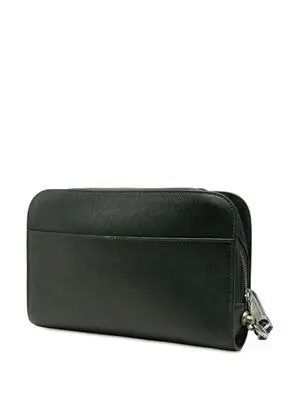 LOUIS VUITTON Taiga Baikal Pochette Clutch Bag