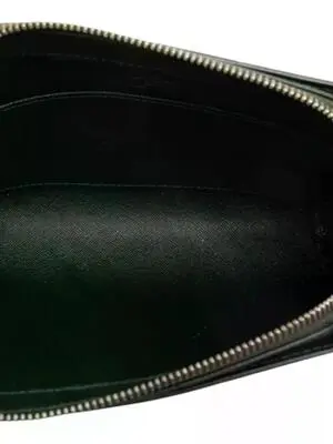 LOUIS VUITTON Taiga Baikal Pochette Clutch Bag