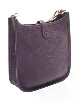 Hermès Clemence Evelyne Tpm Cross Body Bag - Purple