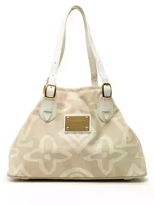 LOUIS VUITTON 2008 Monogram Tahitienne Cabas Pm Tote Bag - Neutrals