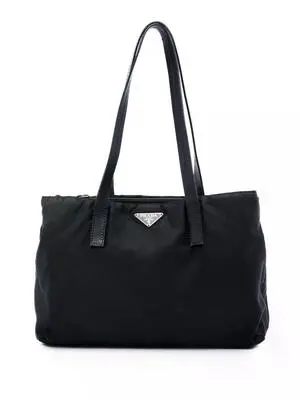 Prada 2000-2013 Tessuto Tote Bag - Black