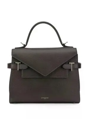 LE TANNEUR Medium Emilie Pebbled Tote Bag
