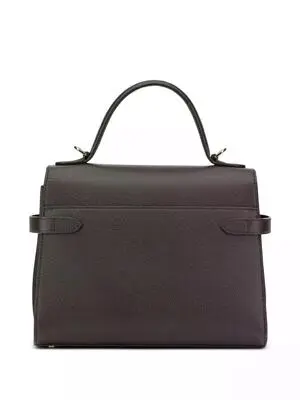 LE TANNEUR Pebbled Tote Bag - Brown