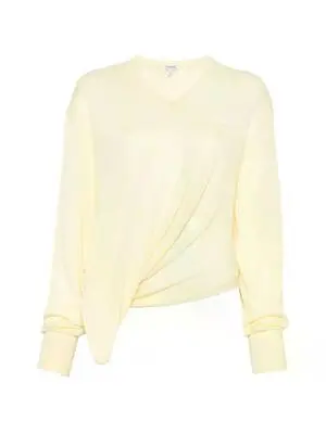 Loewe Sweater In Wool - Yellow