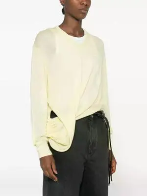 Loewe Sweater In Wool - Yellow