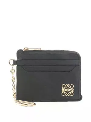 Loewe Anagram Square Wallet Black