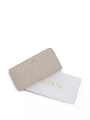 Guess Maxine Quilted-effect Zip-around Wallet