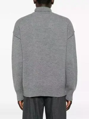 AMI Paris De Coeur Roll-neck Sweater