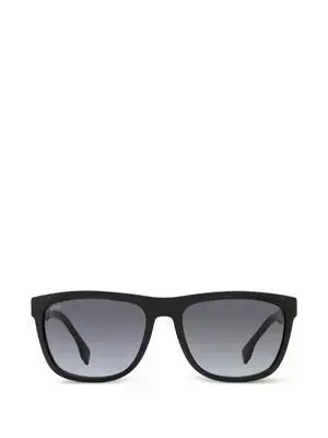 BOSS 1439/s Rectangle-frame Sunglasses - Black