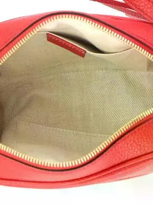 Gucci Soho Disco Leather Crossbody Bag - Red