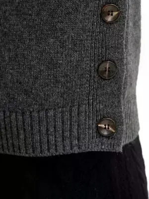 SILVIAN HEACH Button-detail Raglan-sleeve Sweater