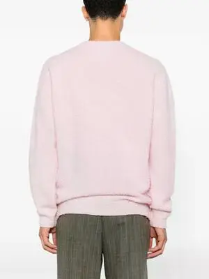 SCAGLIONE Bouclé-knit Crewneck Sweater