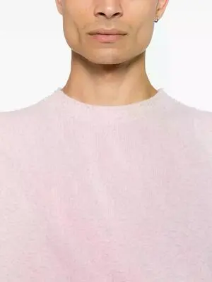SCAGLIONE Bouclé-knit Crewneck Sweater