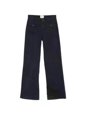 MAISON123 Tiago Button-pocket Wide-leg Jeans