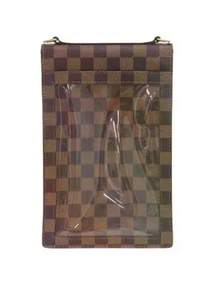 LOUIS VUITTON 2001 Damier Ebene Portobello Crossbody Bag