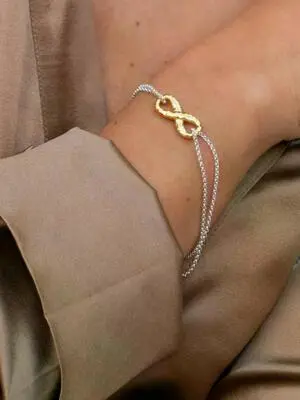 DOWER & HALL Entwined Infinity Bracelet