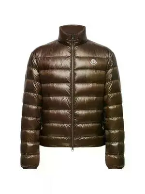 Moncler Sergesta Packable Short Down Jacket - Brown