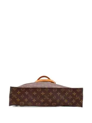 LOUIS VUITTON Vintage Sac Plat Bag Monogram Canvas Tote Bag