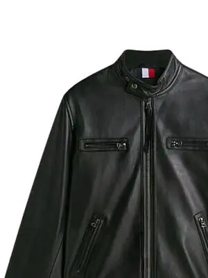 Tommy Hilfiger Leather Racer Jacket