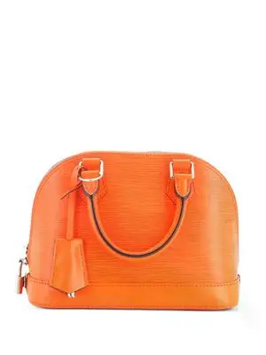 LOUIS VUITTON Epi Leather Alma Bb Satchel - Orange