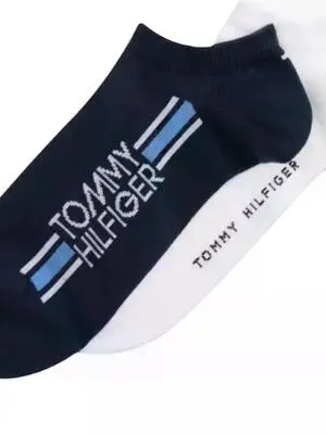 Tommy Hilfiger Logo-stripe Sneakers Socks