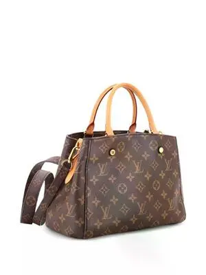 LOUIS VUITTON Monogram Bb Satchel - Brown