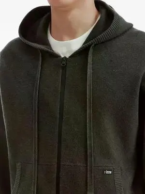 Izzue Logo-print Zip-up Hoodie
