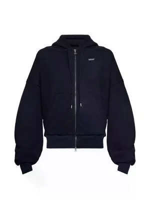 AVAVAV Logo-embroidered Zip-up Hoodie