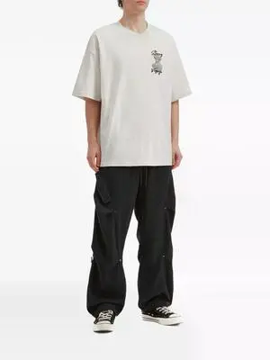 MUSIUM DIV. Graphic-print T-shirt - Grey