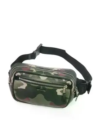 Burberry Camouflage Coated Canvas Belt Bag