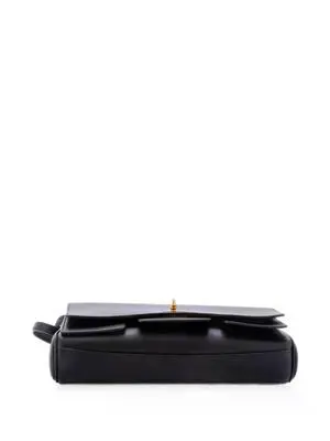 Balenciaga Bel Air Top Handle Flap Leather Shoulder Bag