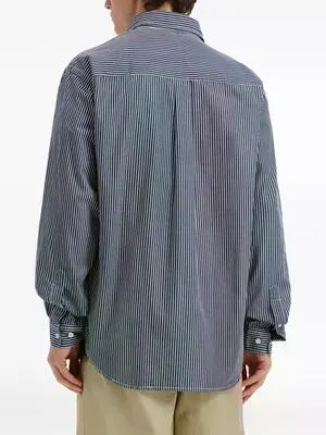 CHOCOOLATE Striped Button-down Shirt