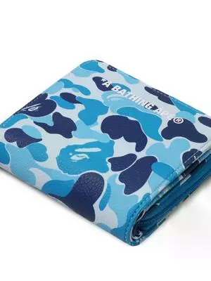 A BATHING APE Abc Camo Wallet