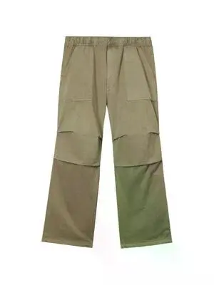 Izzue Logo-patch Straight-leg Trousers
