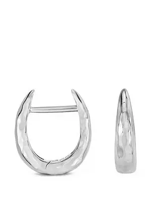 DOWER & HALL Nomad Horseshoe Hoop Earrings