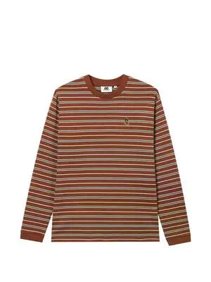 CHOCOOLATE Striped Long-sleeve T-shirt - Brown