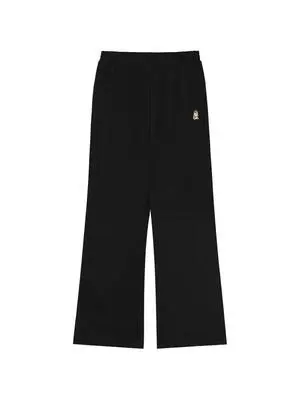 CHOCOOLATE Logo-patch Wide-leg Track Pants - Black