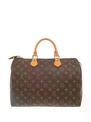 LOUIS VUITTON 1995 Monogram Speedy 35 Boston Bag