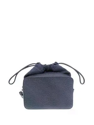 MAISON MARGIELA Grained Calfskin 5ac Camera Cross Body Bag - Blue