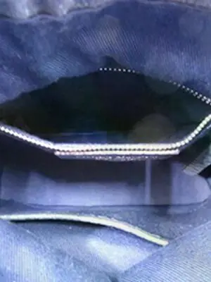 MAISON MARGIELA Grained Calfskin 5ac Camera Cross Body Bag - Blue