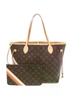 LOUIS VUITTON 2021-2026 Mon Monogram Neverfull Mm Tote Bag