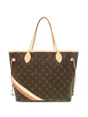 LOUIS VUITTON 2021-2026 Mon Monogram Neverfull Mm Tote Bag