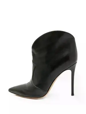 GIANVITO ROSSI Mable Pointed-toe Ankle Boots