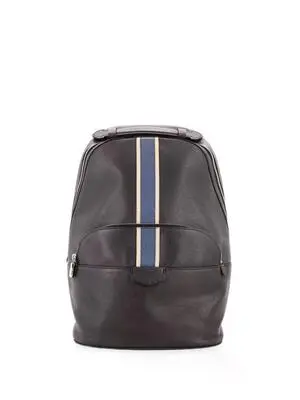 LOUIS VUITTON Anton Taiga Leather Backpack
