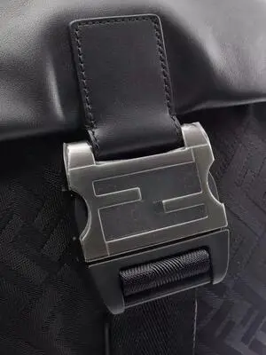 Fendi Flux Buckle Backpack