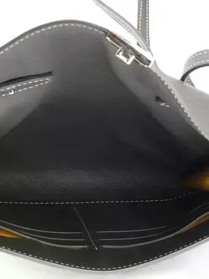 Goyard Chypre Wallet On Strap Coated Canvas With Leather Cross Body Bag - Grey